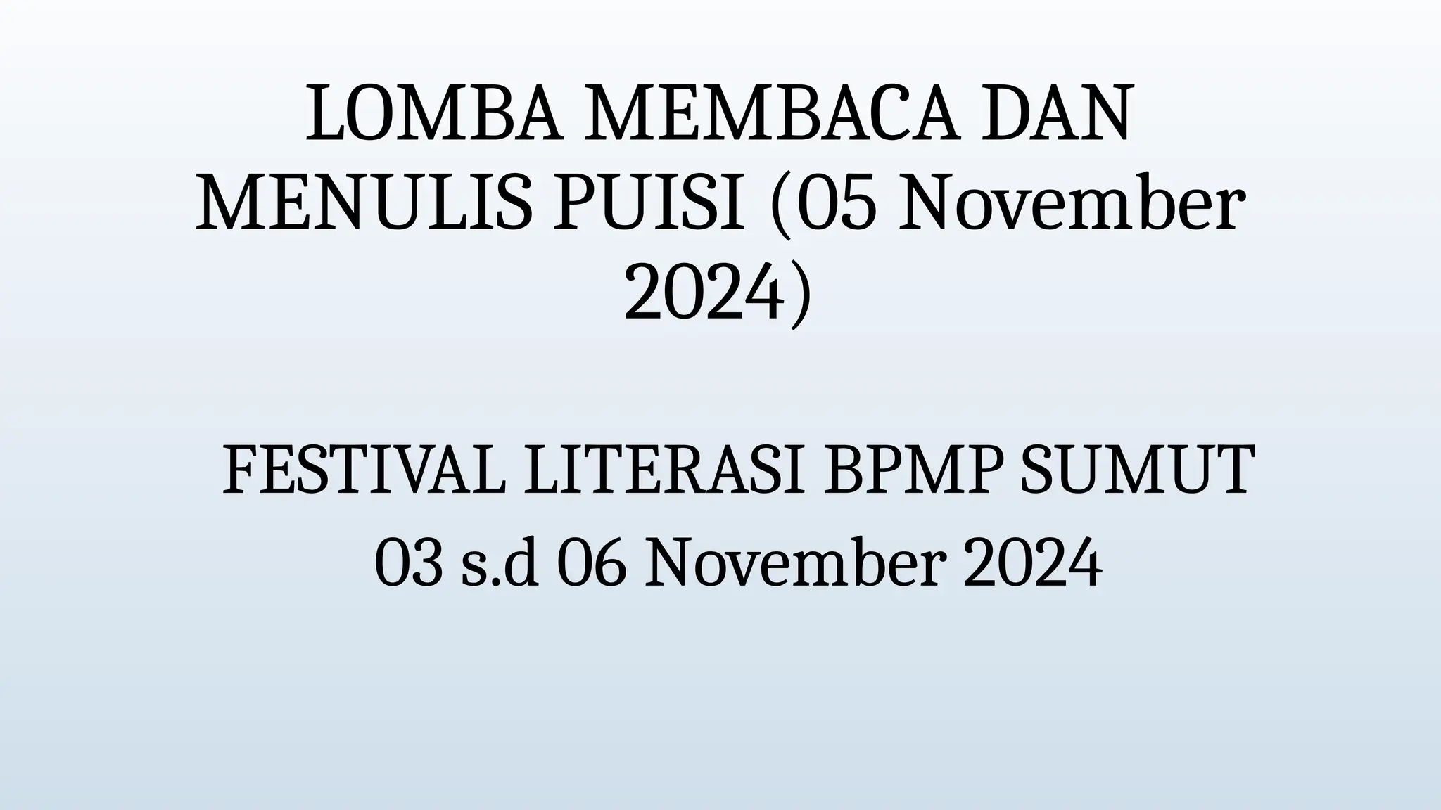 Lomba Menulis dan Membaca Puisi - Copy.pptx
