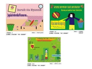 Lomba poster go green | PPTX