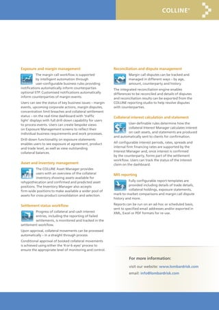 Lombard Risk colline brochure | PDF