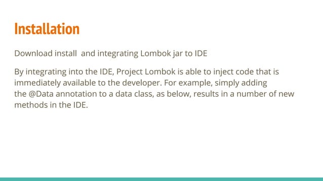 Lombok | PPTX | Programming Languages | Computing