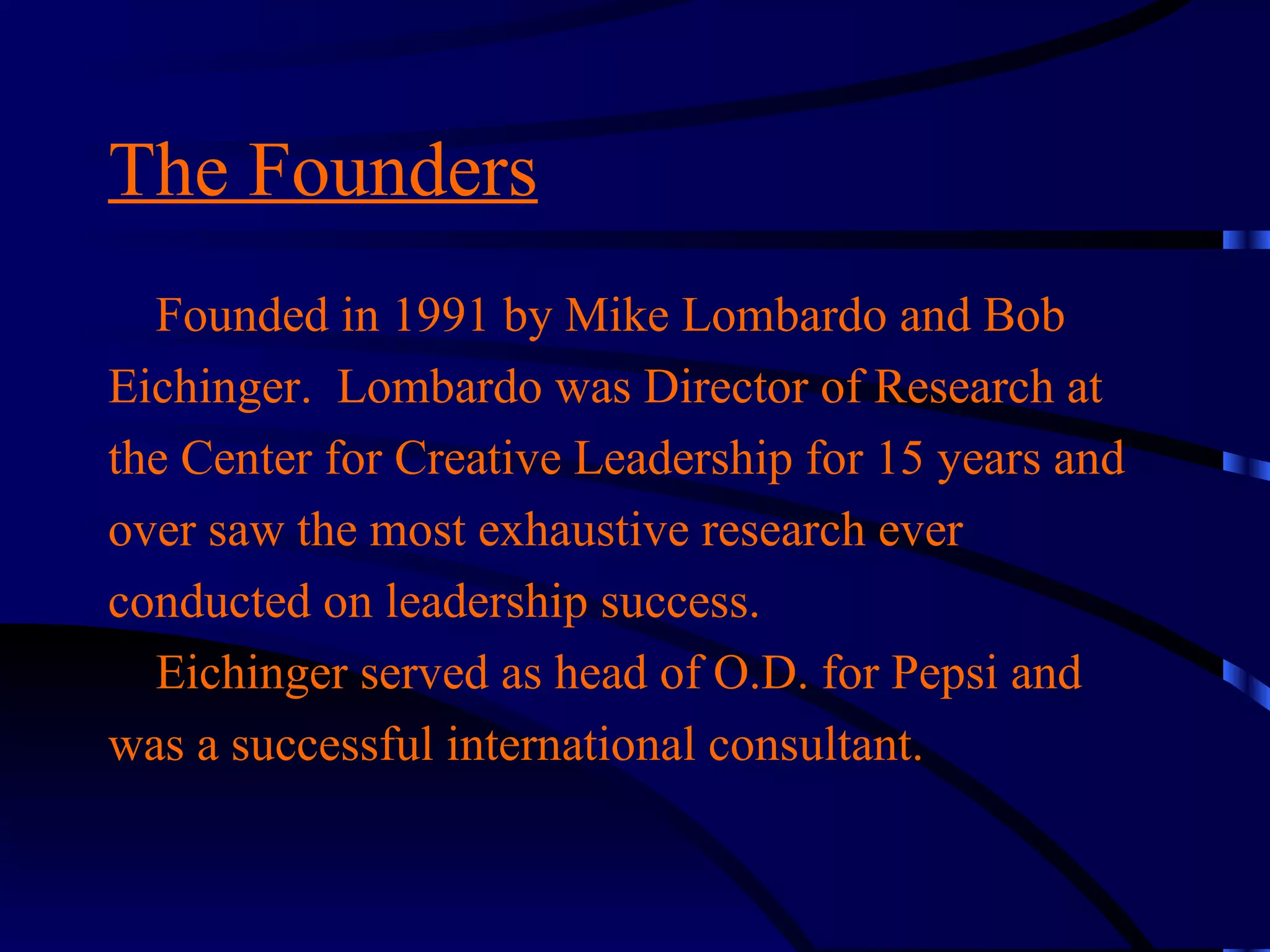 Lominger Overview | PPT