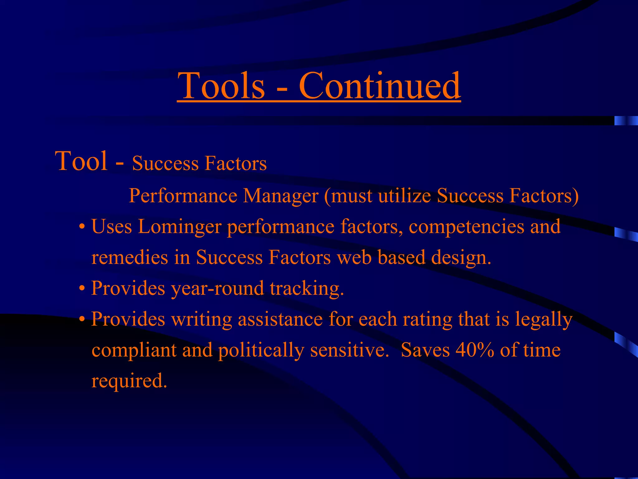 Lominger Overview | PPT