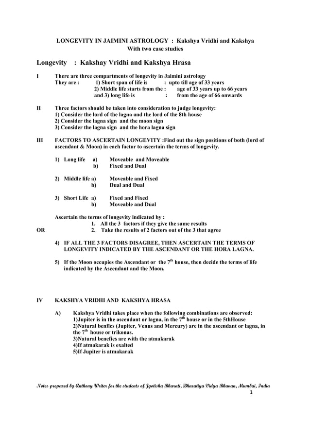 Lomngevity kakshay vridhi and kakshya hrasa 02 | PDF
