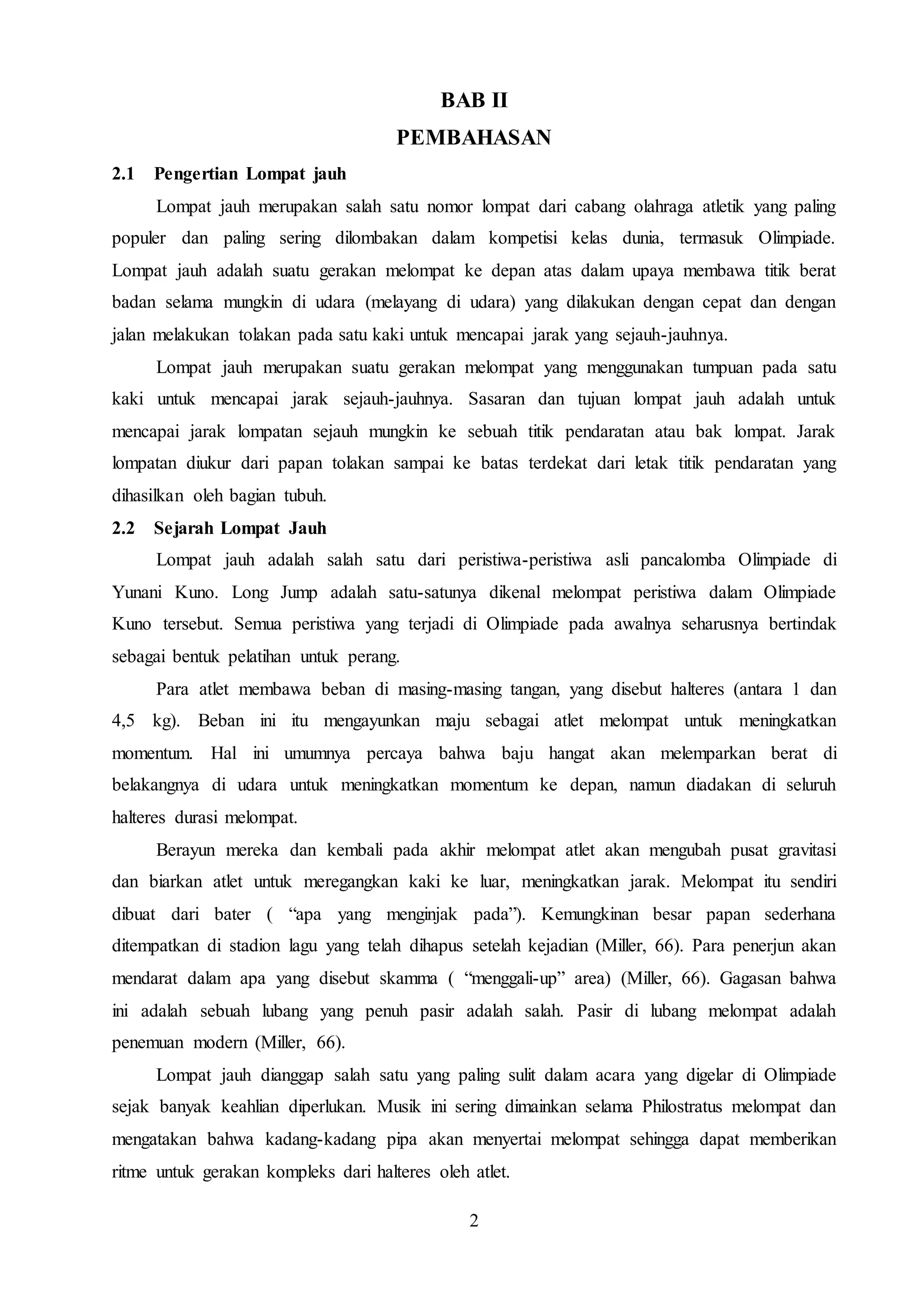 Makalah Lompat jauh | DOCX