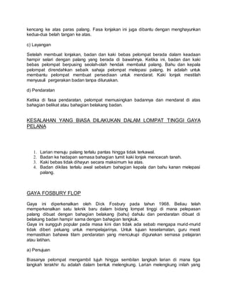 Lompat tinggi | DOCX