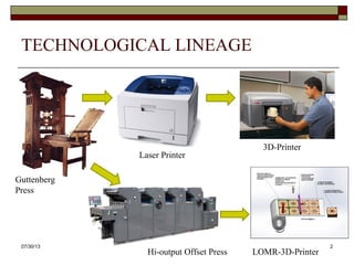 LOMR- 3D-Printer for mass production and consumers | PPTX ...