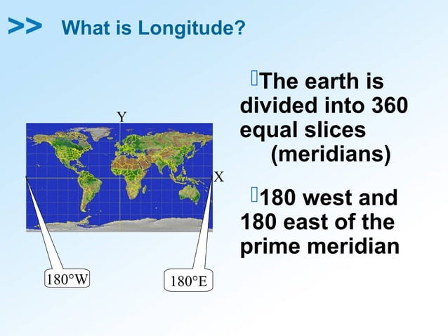 understanding longitude and latitude present | PPT