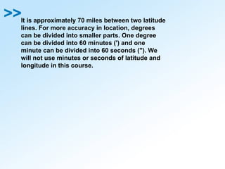understanding longitude and latitude present | PPT