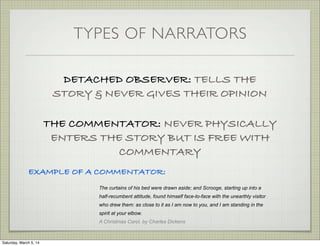 Limited & Omniscient Narration | PPT