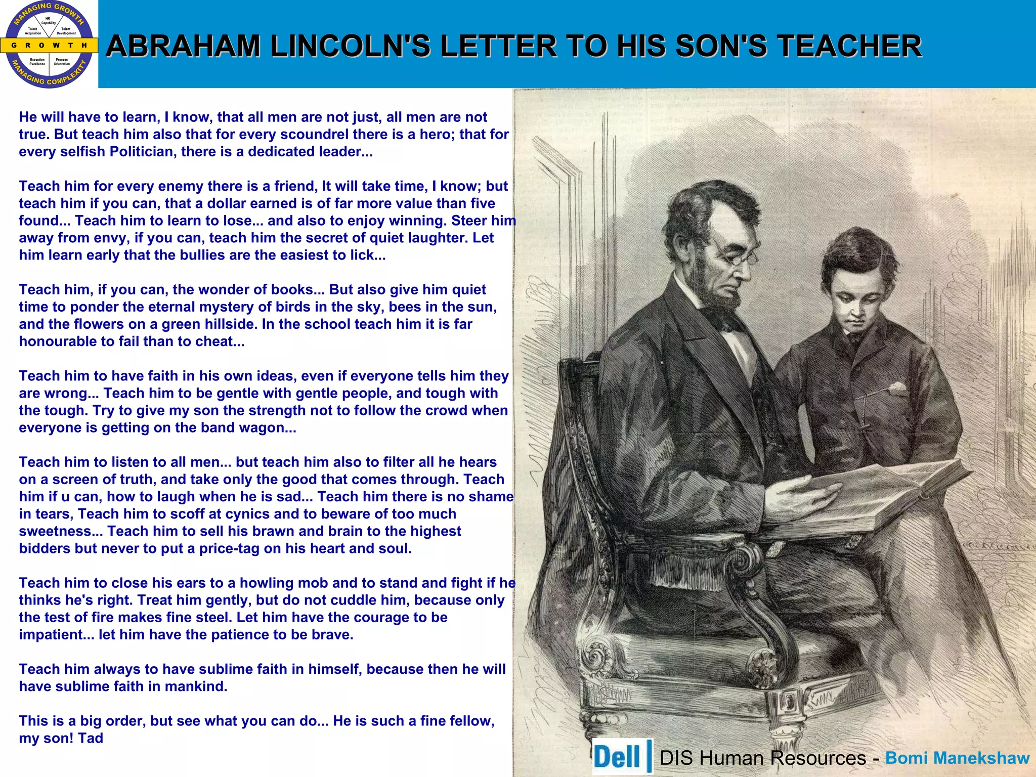 Lincolns Ltr | PPT