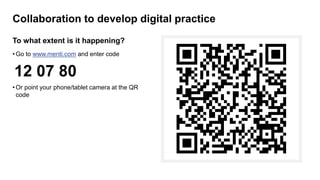 Bringing together digital practices, learning resources and libraries | PPT