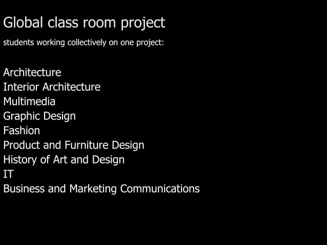 Universal Project | PPT