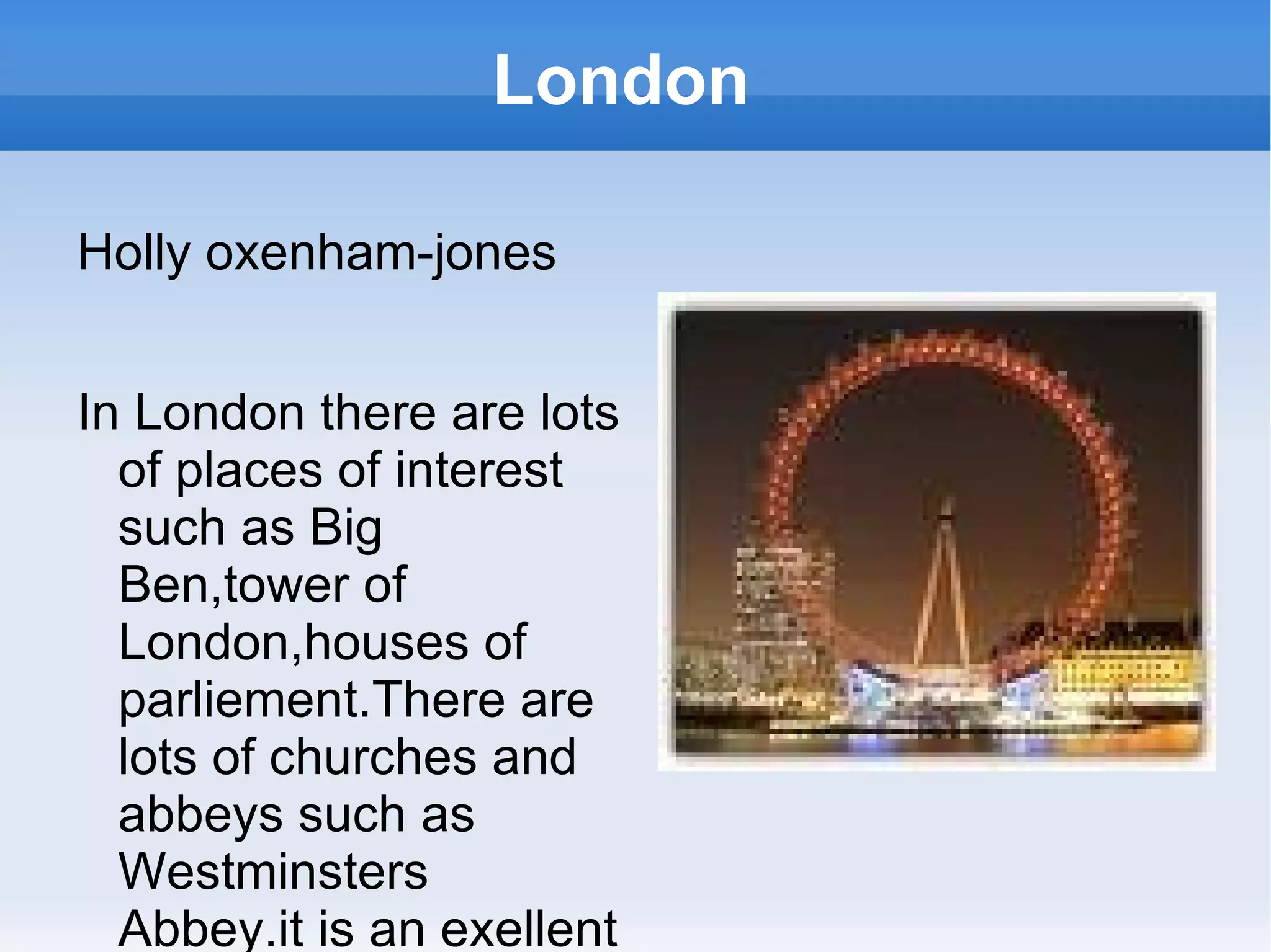 London | PPT