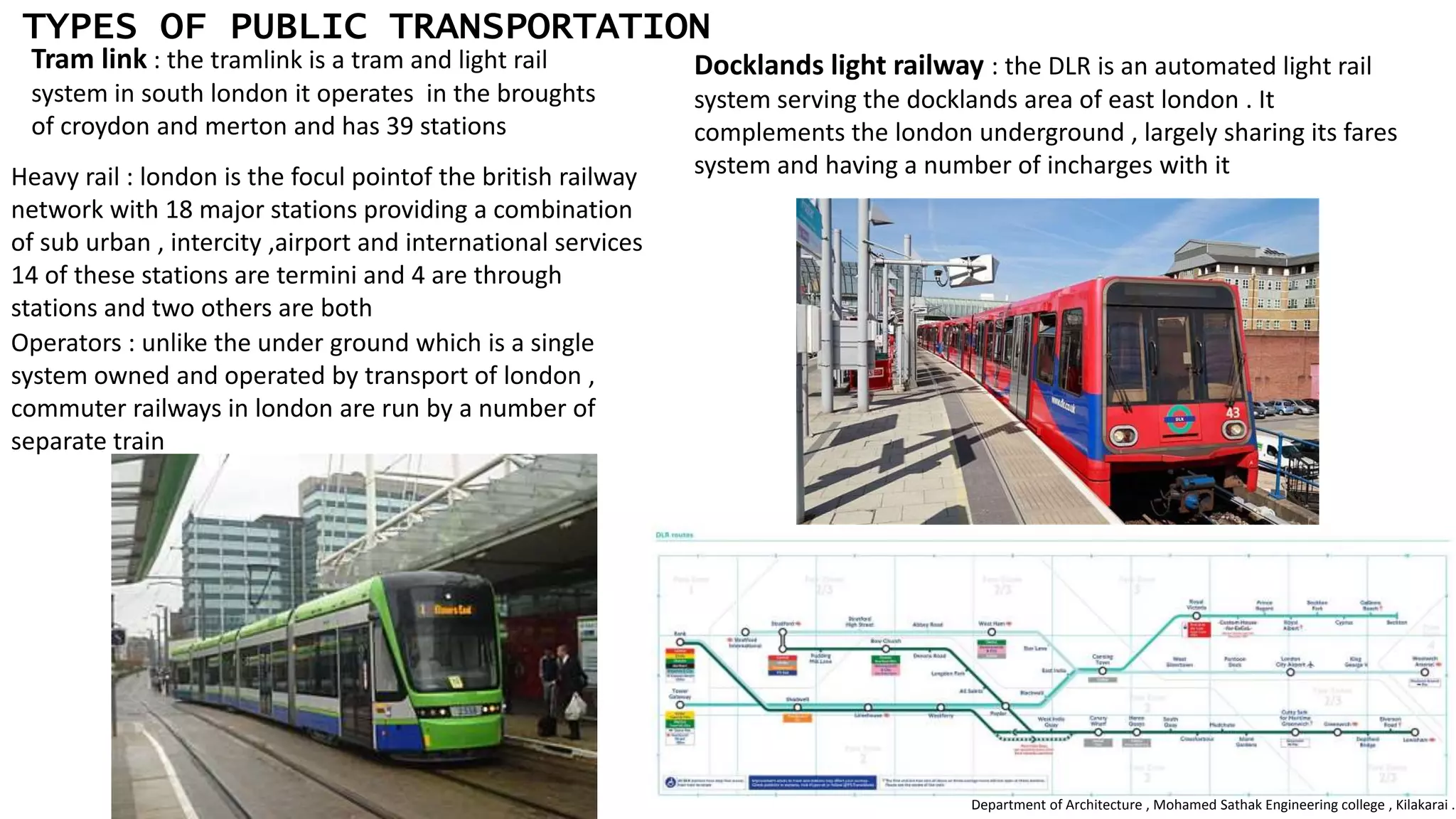 London urban case study | PPTX
