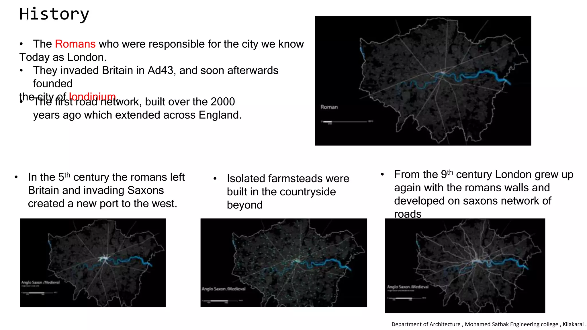 London urban case study | PPTX