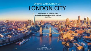 London urban case study | PPTX