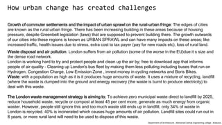 London urban case study | PPTX