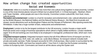 London urban case study | PPTX