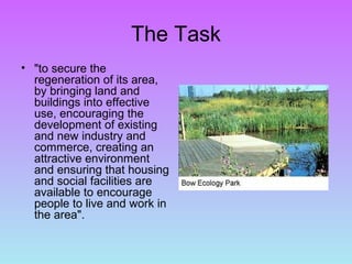 London Docklands redevelopment | PPT