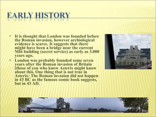 London History | PPT
