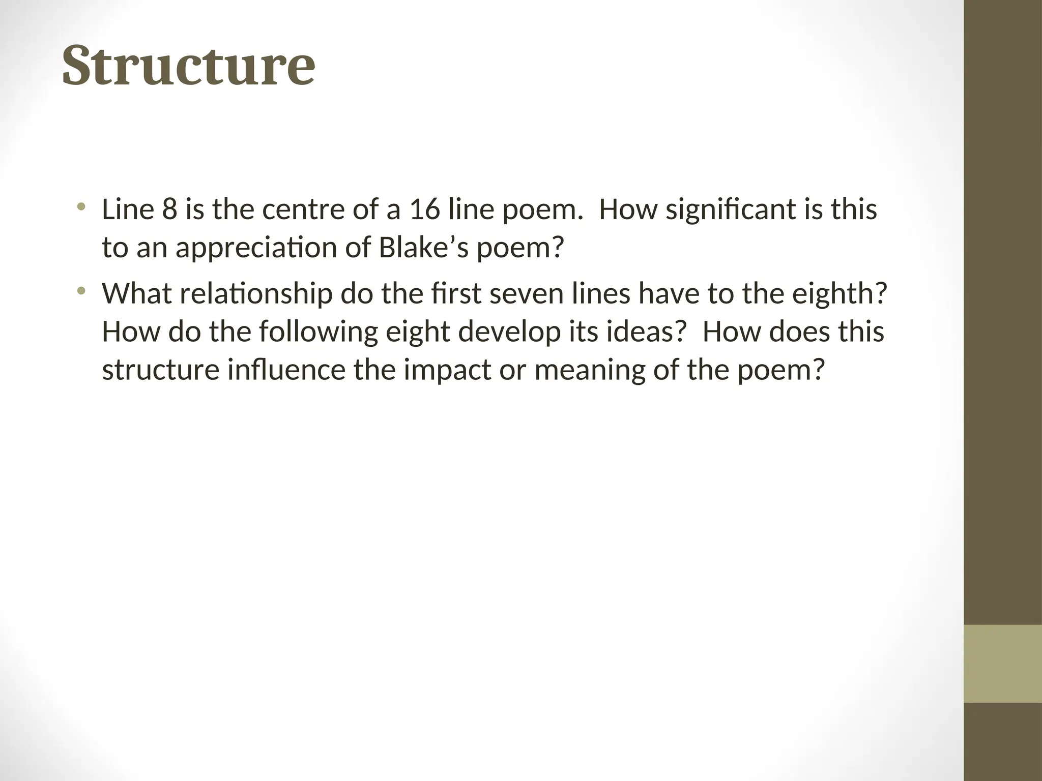 London by William Blake Poem Analysis and PowerPoint | PPT