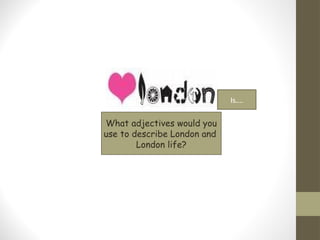 London by William Blake Poem Analysis and PowerPoint | PPT