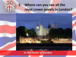 A Picture Quiz of London | PPTX