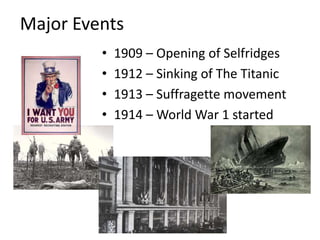 London – 1910’s | PPT