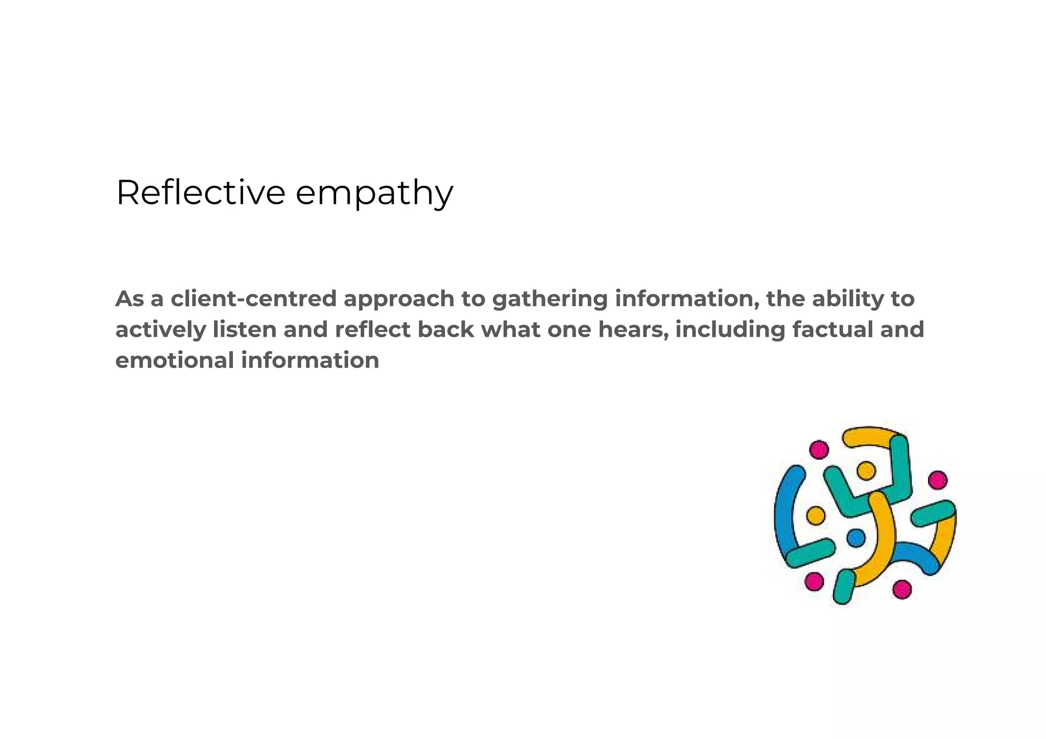 Self, Kinesthetic, Reflective and Imaginative Empathy | PPT