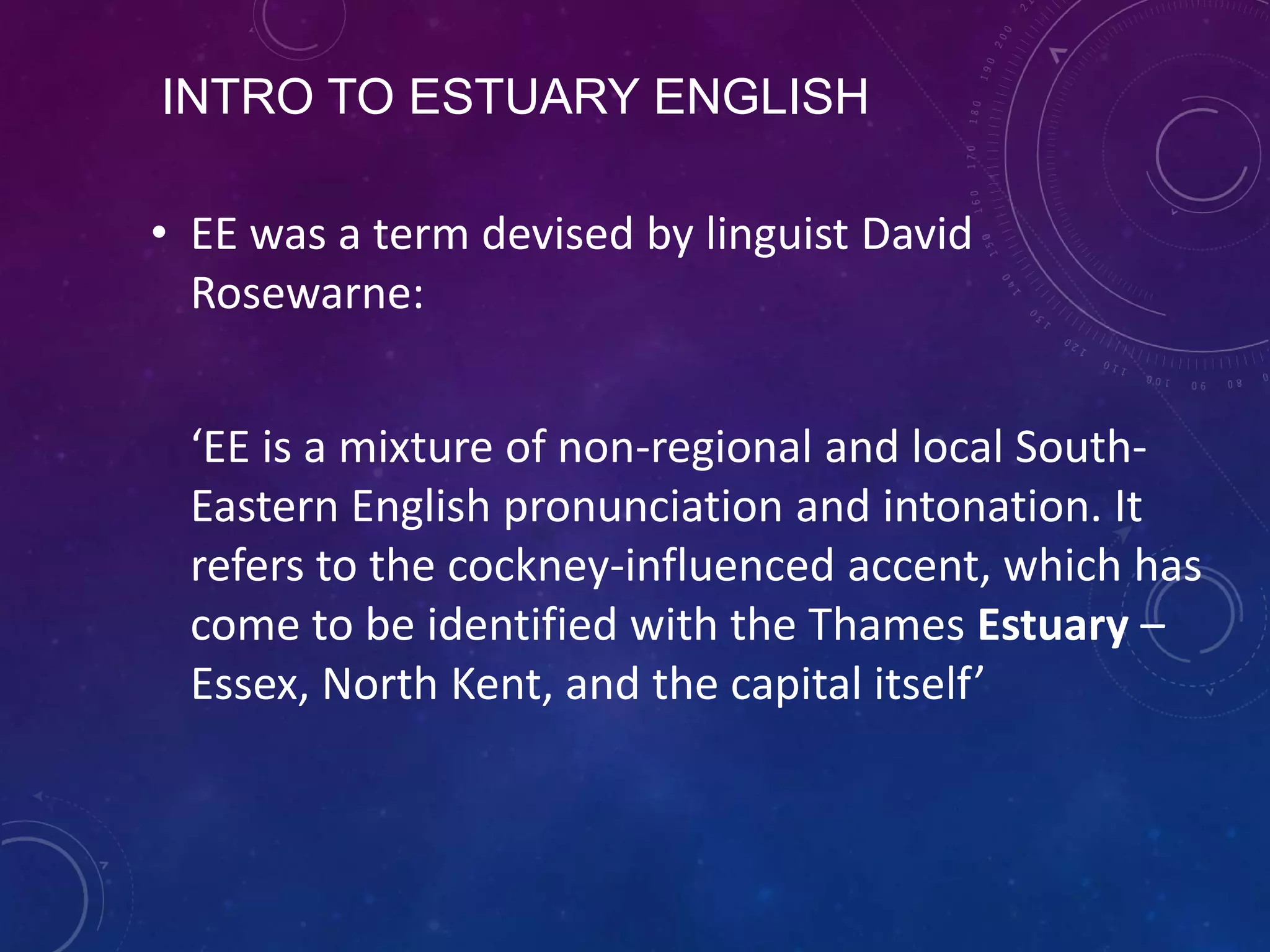 London accents | PPTX