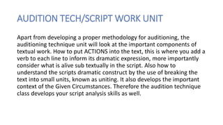 London Acting Classes | PPT