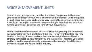 London Acting Classes | PPT