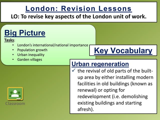 London and Lagos Revision | PPTX