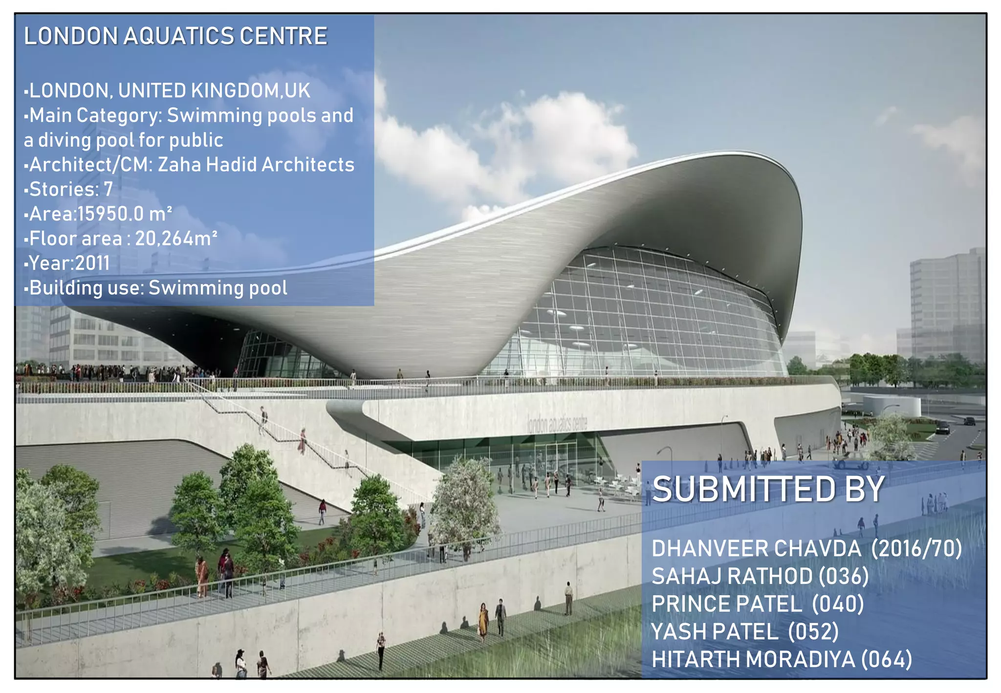 London Aquatics Center – Zaha Hadid Architects | PDF