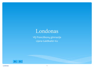 Londonas | PPT