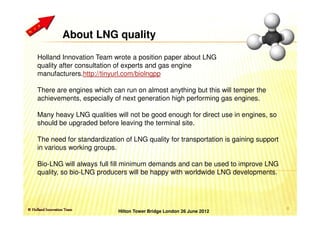 London bio lng case study van der gaag | PDF