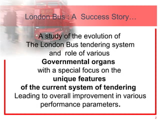London bus public transportation | PPT