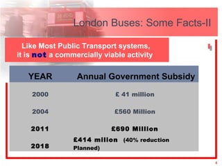 London bus public transportation | PPT