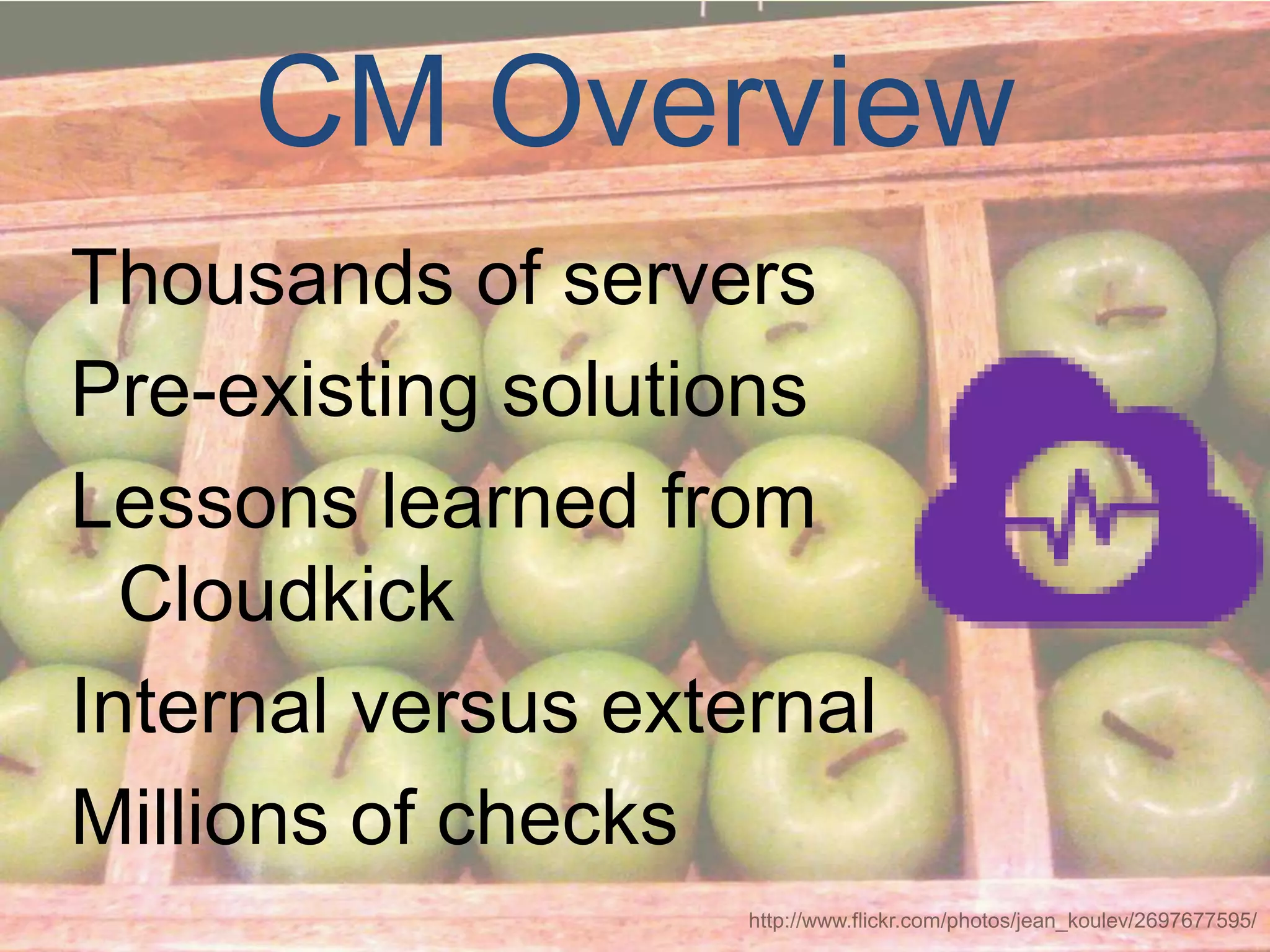 How Rackspace Cloud Monitoring uses Cassandra | PPTX