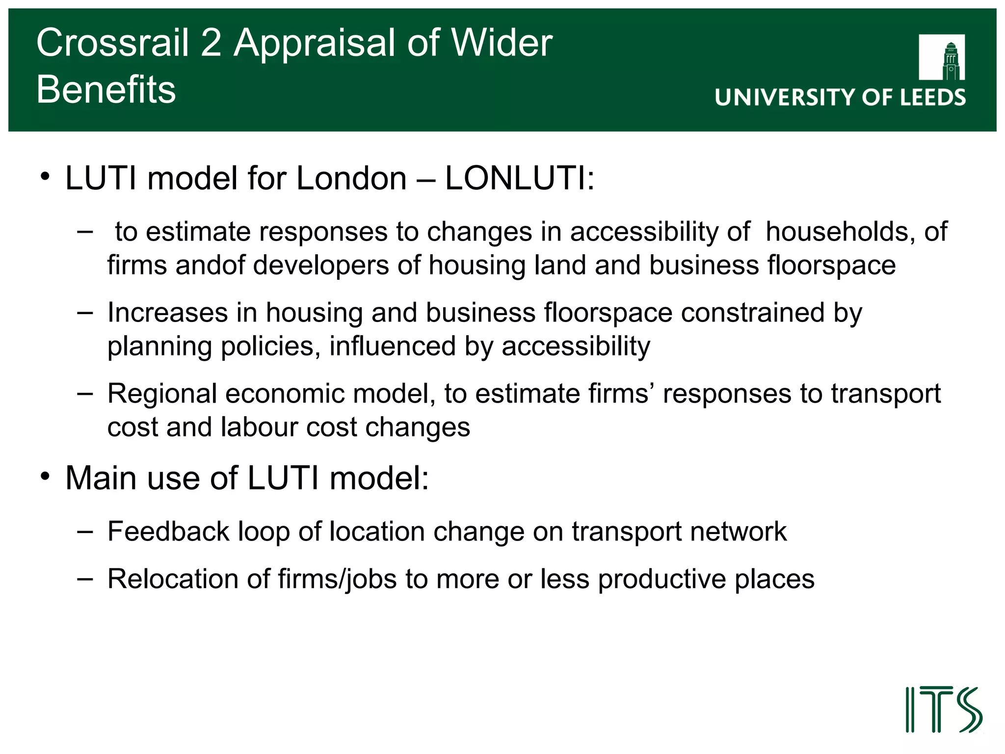 London's Crossrail Scheme - its evolution, governance, financing and ...