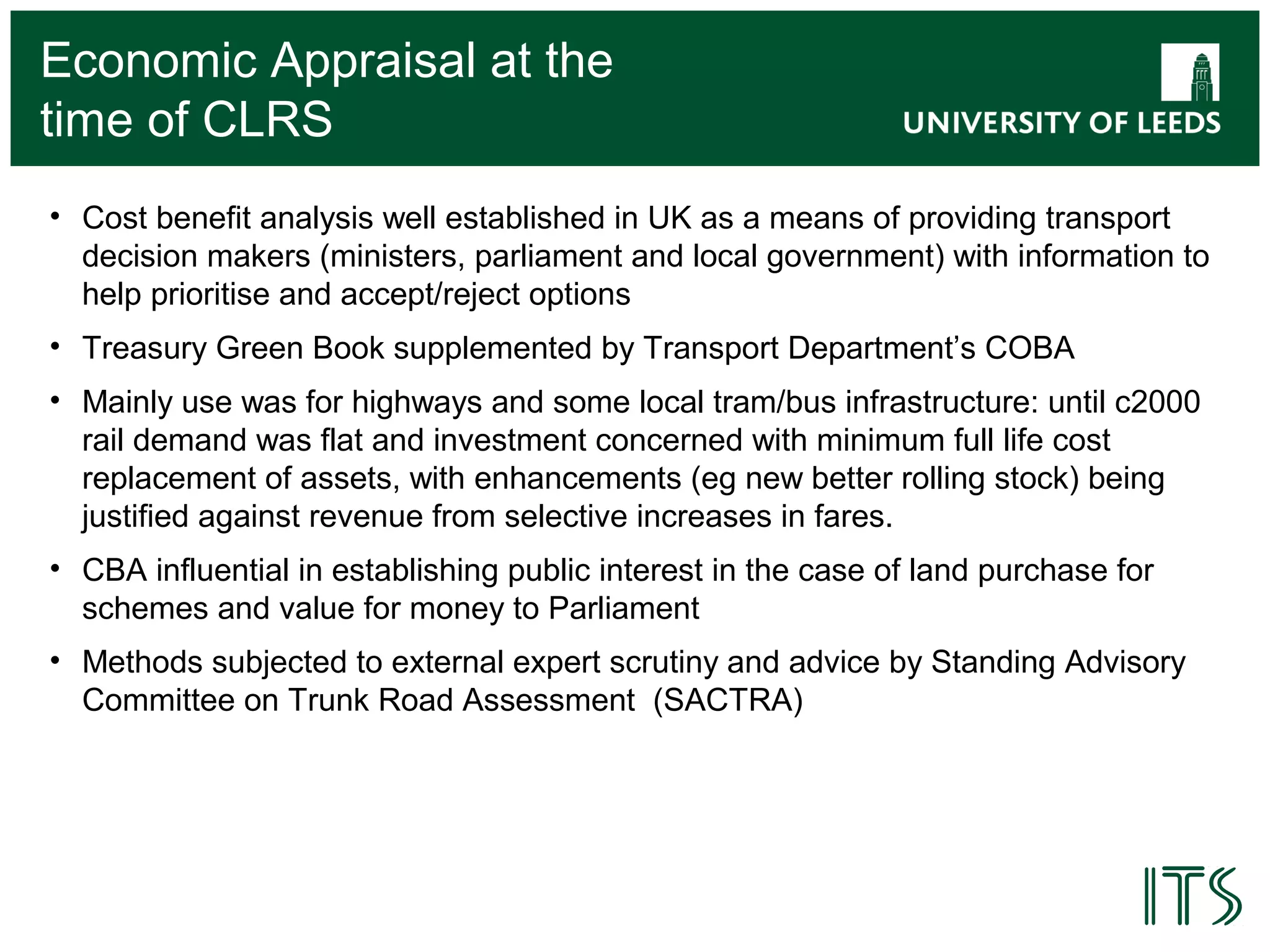 London's Crossrail Scheme - its evolution, governance, financing and ...