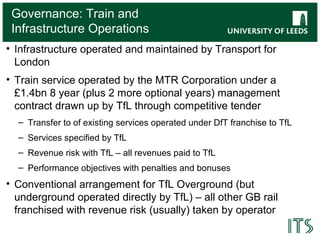 London's Crossrail Scheme - its evolution, governance, financing and ...