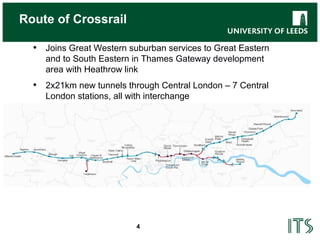 London's Crossrail Scheme - its evolution, governance, financing and ...