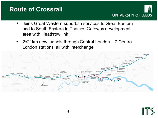London's Crossrail Scheme - its evolution, governance, financing and ...