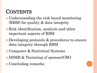 Best Practices to Risk Based Data Integrity at Data Integrity ...