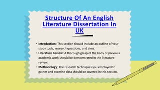 London English Literature Dissertation Topics - PPT.pptx