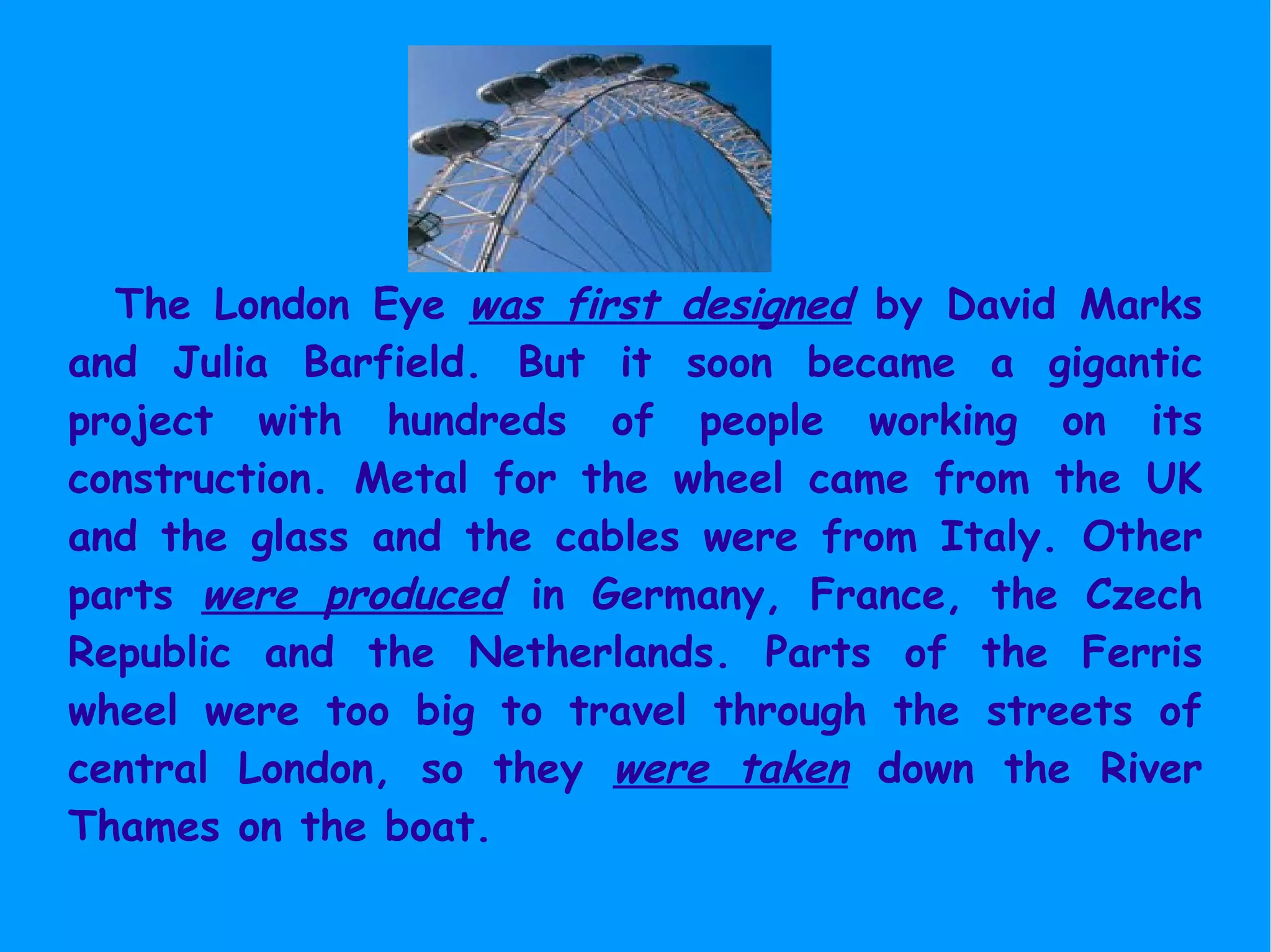 London eye | ODP