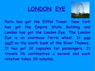 London eye | ODP
