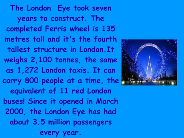 London eye | PPT