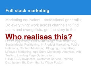Full Stack Marketing | PPT